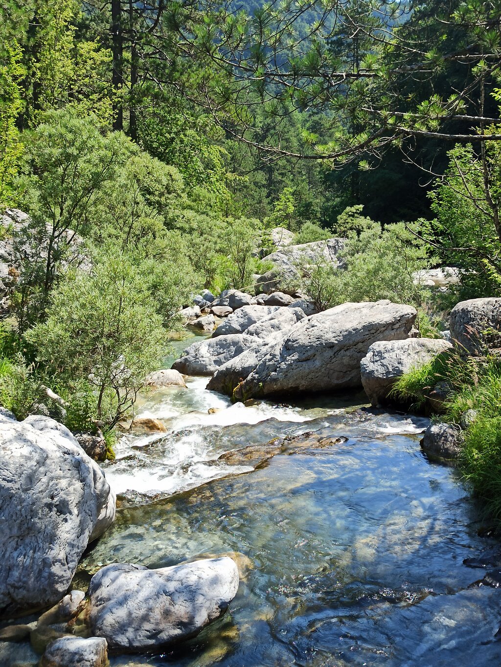 Enipeas Waterfall, Litochoro, Greece